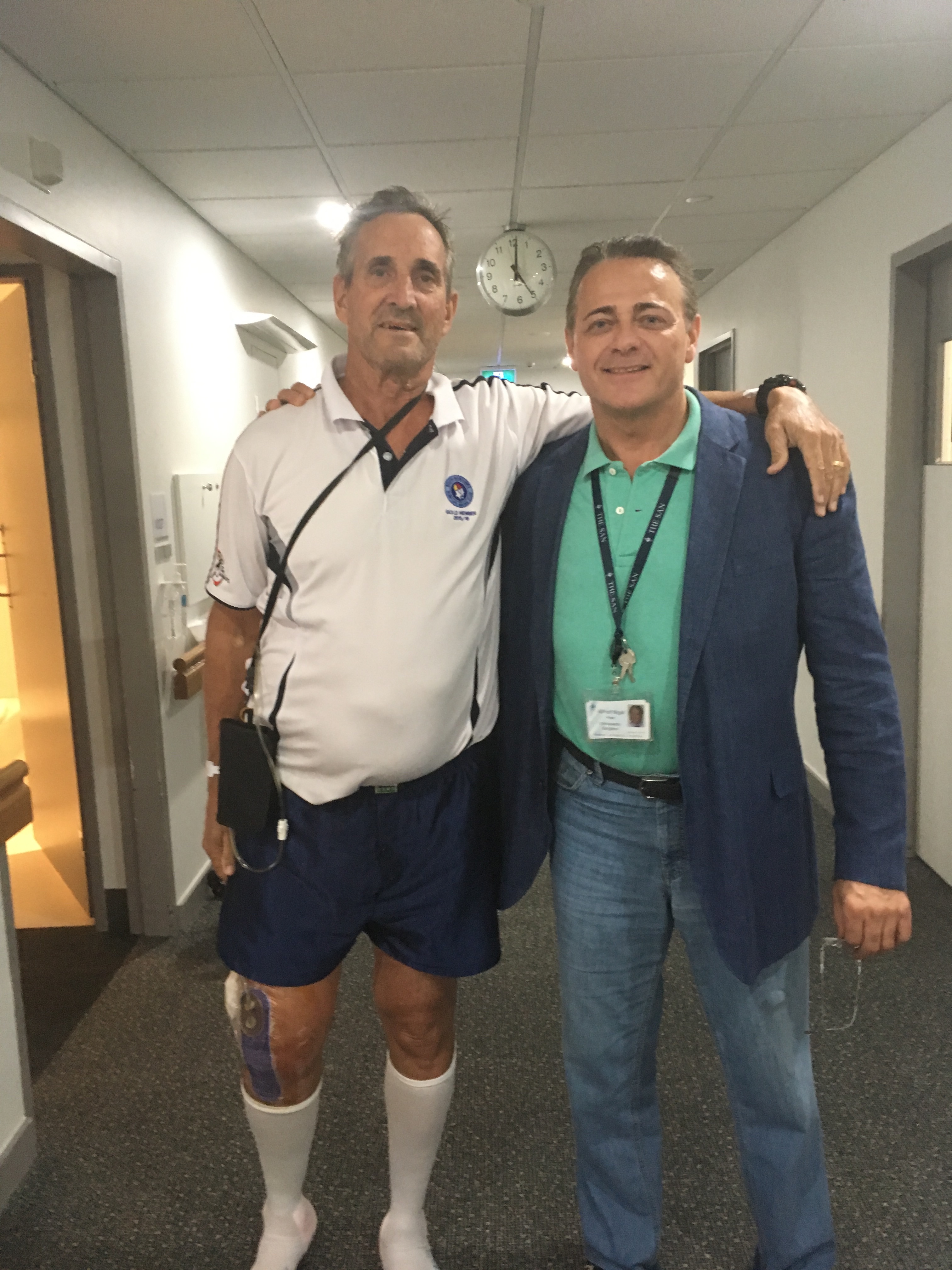 New knee offers AFL legend a second lease at life - LIV Health